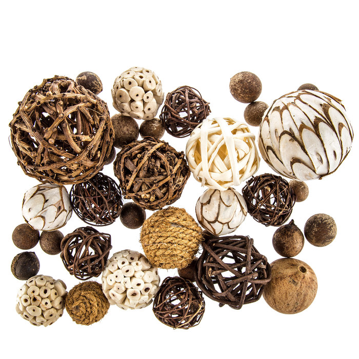 Natural Decorative Spheres | Hobby Lobby | 1058437